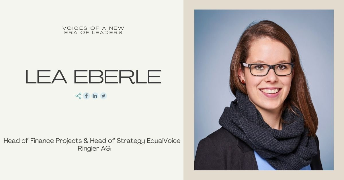 Lea Eberle as a voice for a new era of leaders